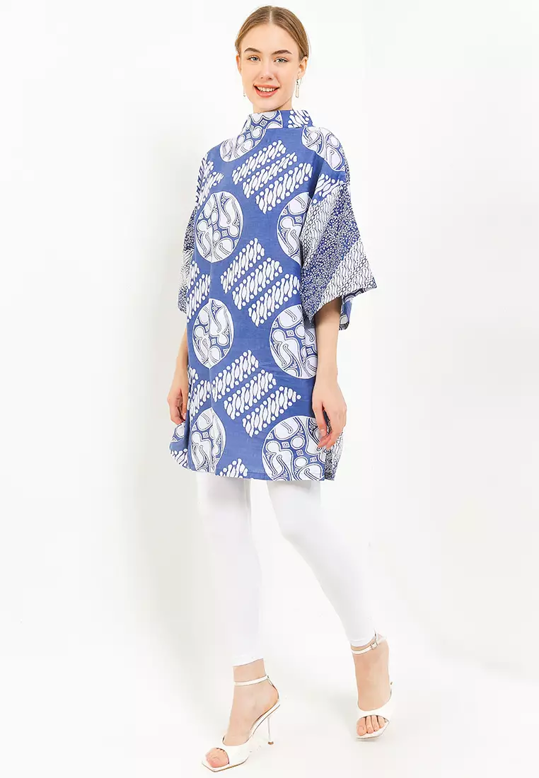 Jual Batik First Blouse Tunic Tahari Full-Cut&Sew Original 2025 ...