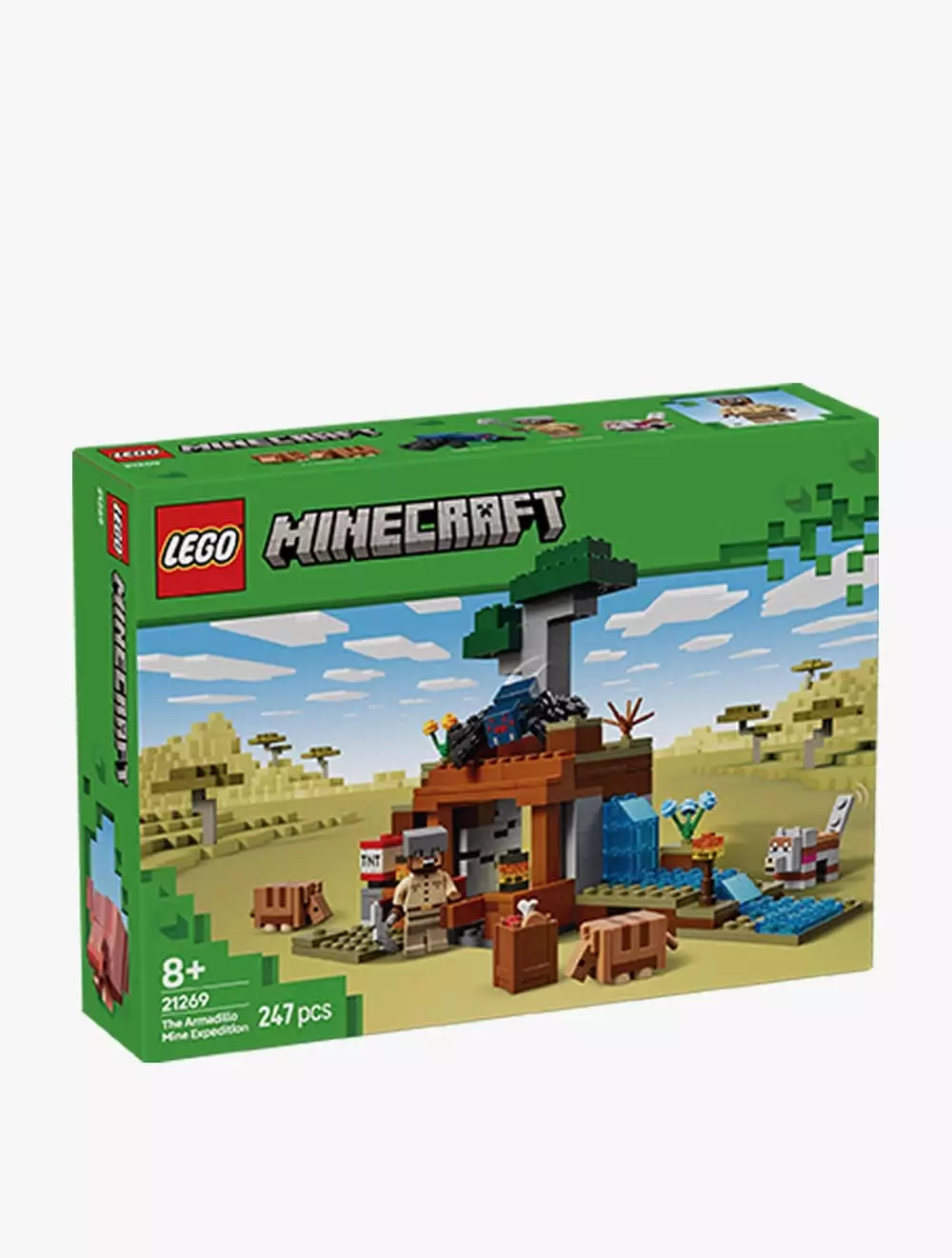 Jual Lego LEGO® Minecraft The Armadillo Mine Expedition - 21269 ...