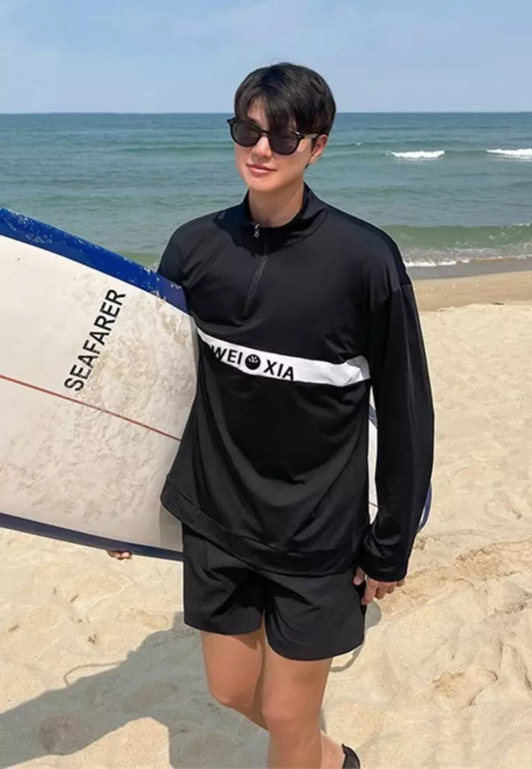 LYCKA LLL3007 Korean Style Men Rash Guard Multi 2025 | Buy LYCKA Online ...