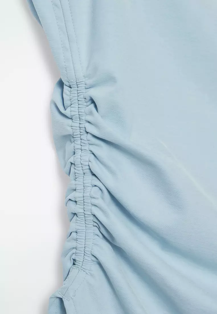 線上選購 COS Cowl-Neck Gathered Sleeveless Top | ZALORA 台灣