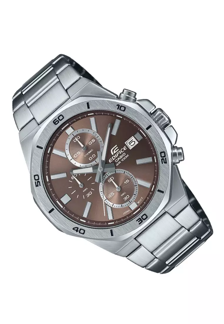 Buy Casio Edifice Chronograph Watch EFV-640D-5A 2025 Online | ZALORA ...