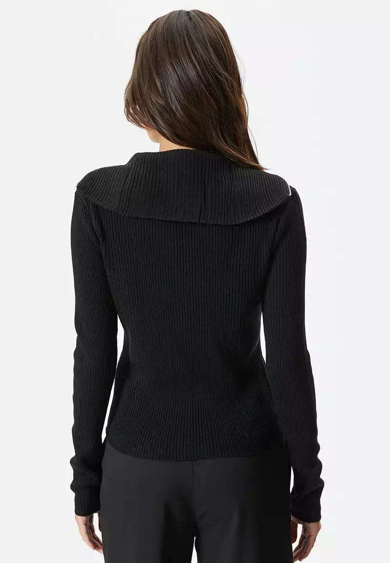 Jual KOTON High Neck Cardigan Original 2025 | ZALORA Indonesia
