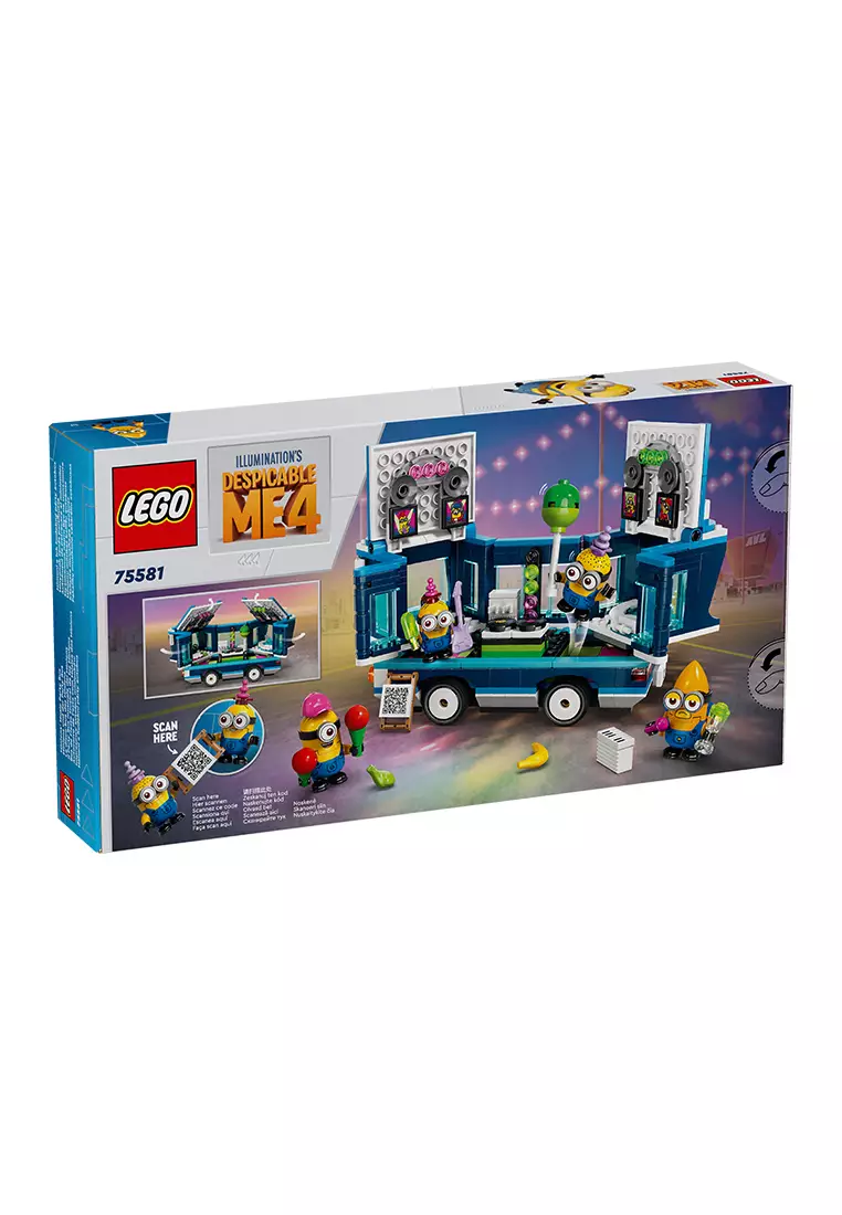 Buy LEGO® Despicable Me 4 75581 Minion's Music Party Bus, Age 7 ...
