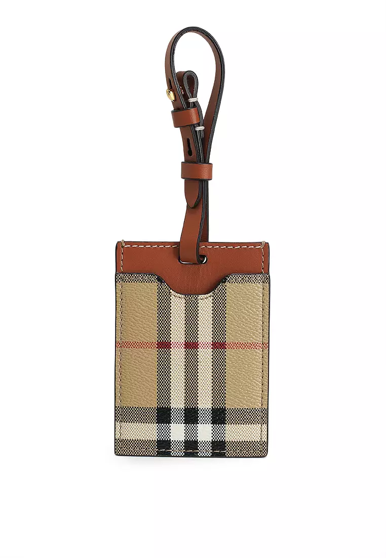 Buy Burberry Check Luggage Tag (nt) 2026 Online | ZALORA