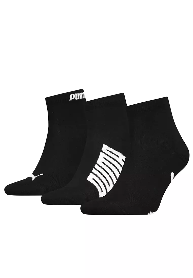 Buy PUMA Bodywear Quarter 3 Packs Socks 2025 Online | ZALORA