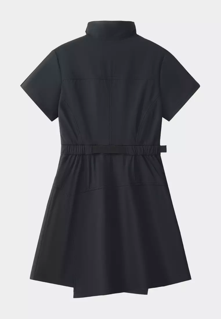 Buy FILA FILA FUSION WORKWEAR METRO PORTAL Women Dress (Black) 2026 ...
