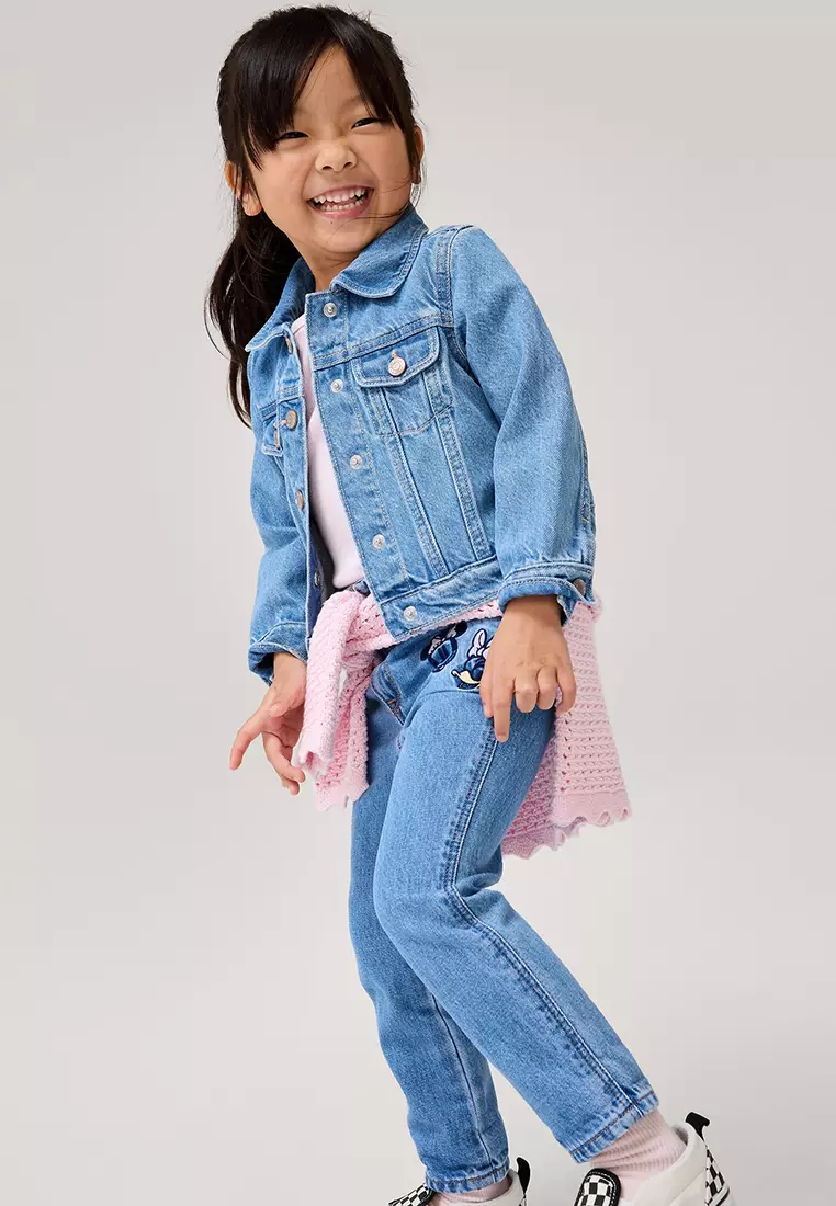 Buy GAP Disney Minnie Mouse Icon Denim Jacket Online | ZALORA Malaysia