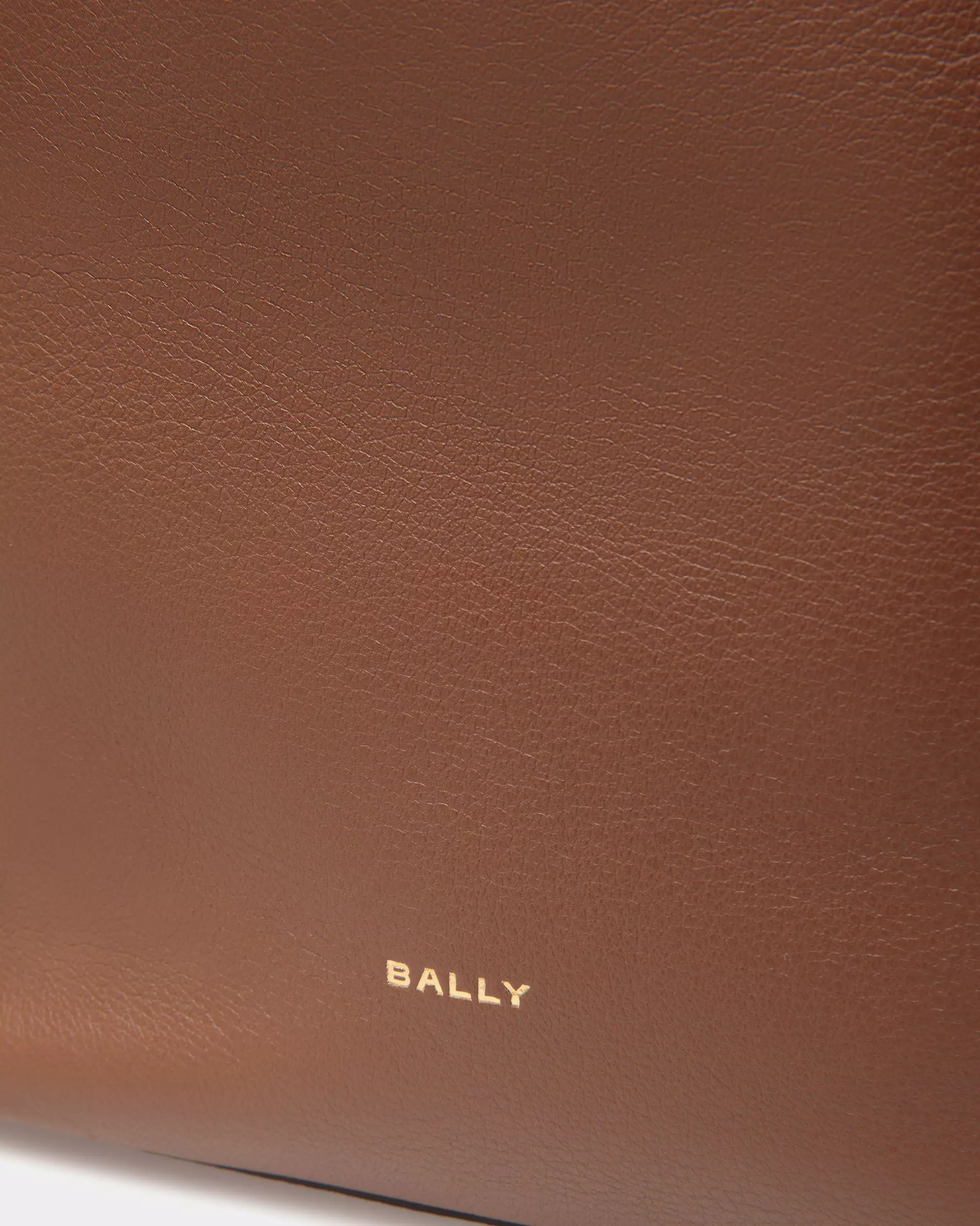 Jual BALLY Code Bucket Bag in Leather - Brown Original 2025 | ZALORA ...