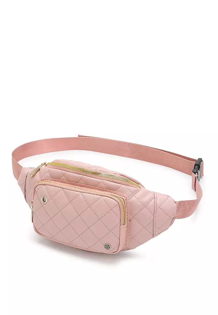 Wild Channel Women's Shoulder Bag / Sling Bag / Crossbody Bag - Pink ...