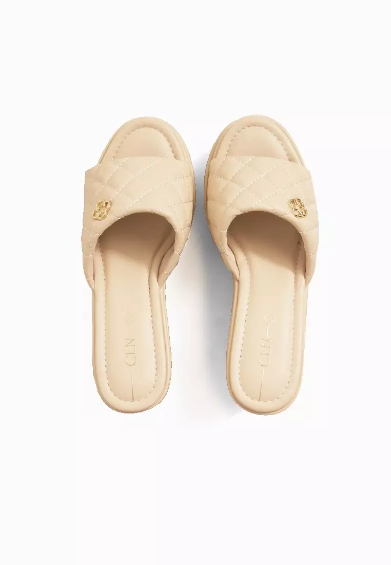 Buy CLN Larken Wedge Slides 2025 Online | ZALORA Philippines