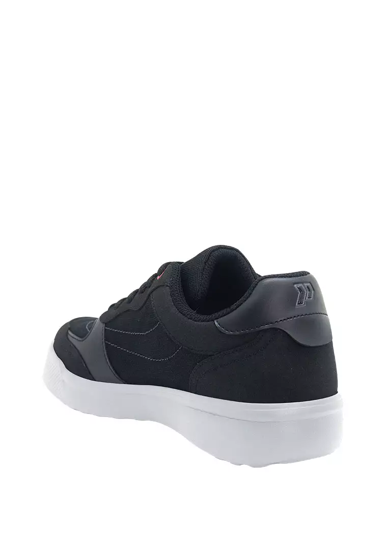 Jual Precise Precise Geon LC W Sepatu Sekolah Sneakers - Black/White ...