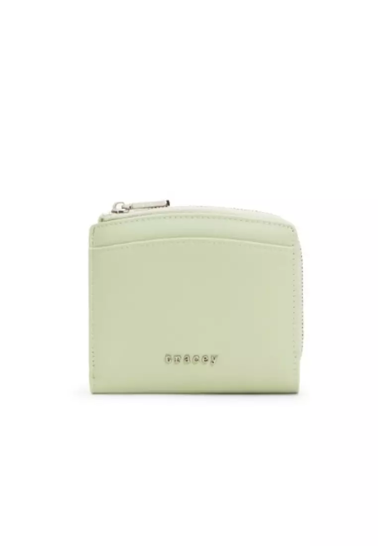 Buy Tracey Curved Slot Zipper Small Wallet Online | ZALORA Malaysia