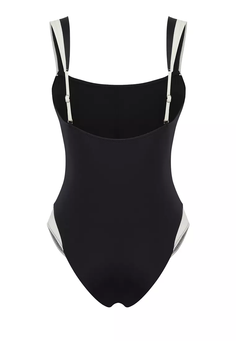 Buy Trendyol Color Block Swimsuit 2025 Online | ZALORA