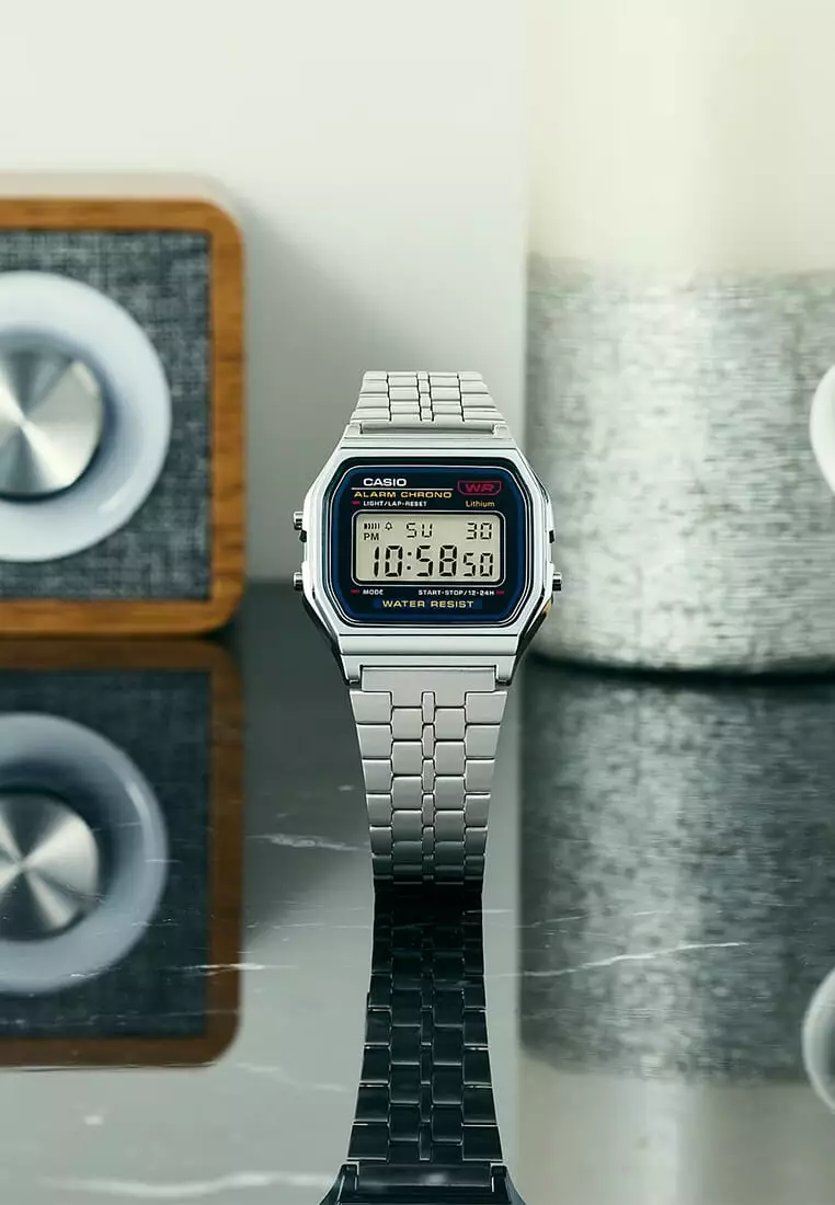 Buy CASIO VINTAGE A159 Men's Digital Watch 2026 Online | ZALORA