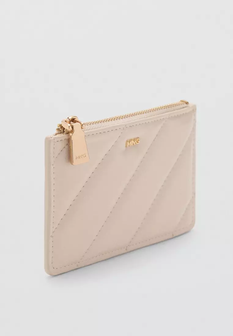 Buy Mango Small Quilted Wallet 2026 Online | ZALORA
