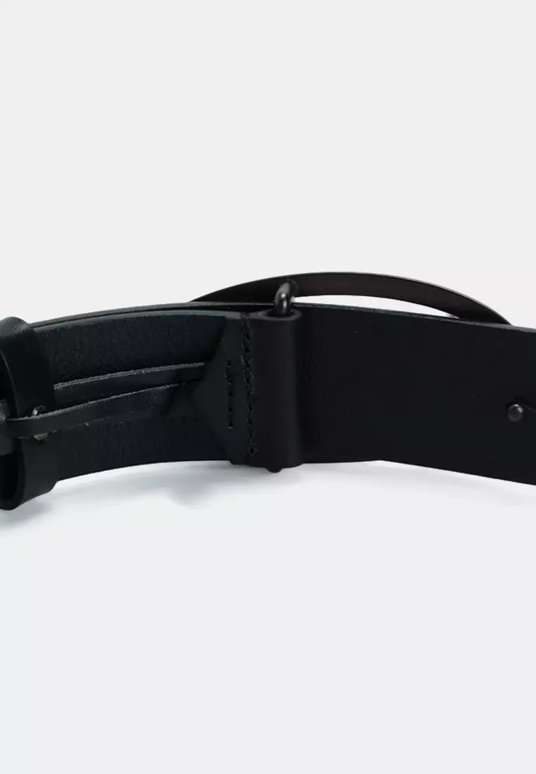 Buy Diesel Silver Oval D Buckle Belt Online | ZALORA Malaysia
