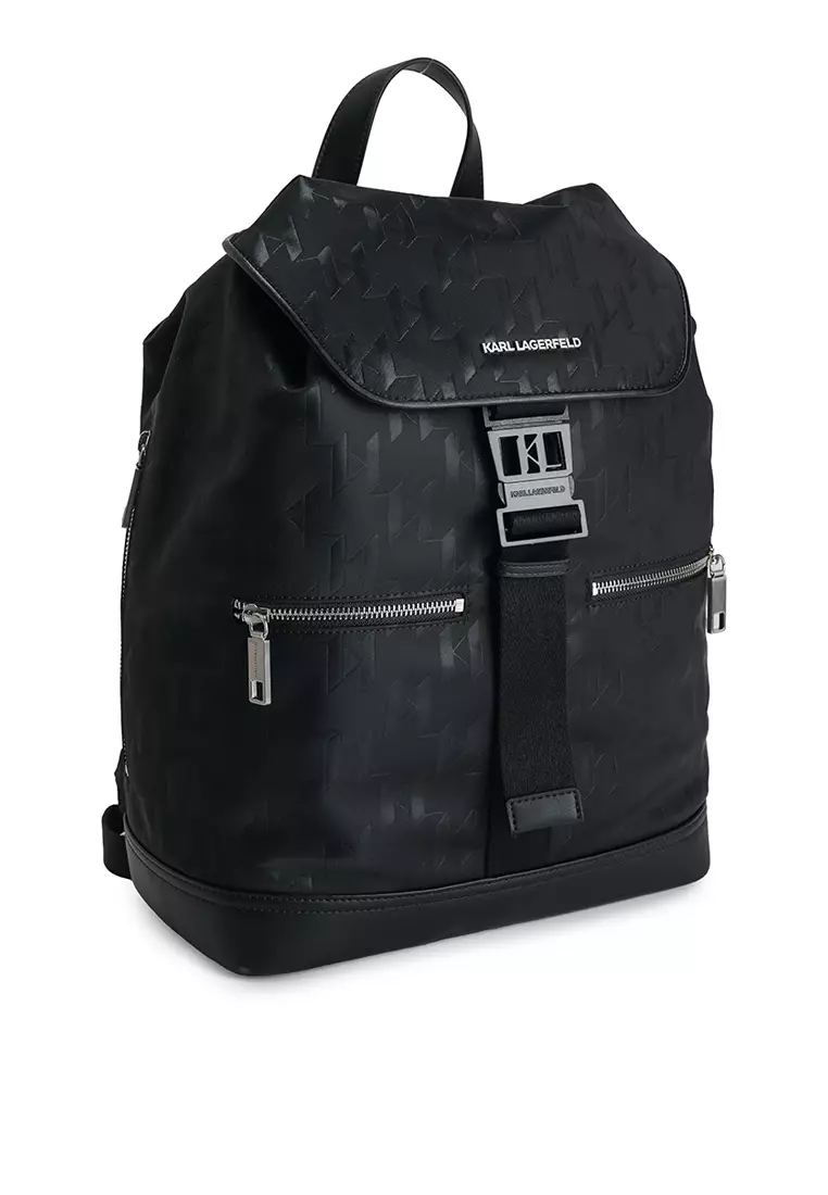 Buy KARL LAGERFELD K/Monogram Tonal Backpack 2026 Online | ZALORA ...
