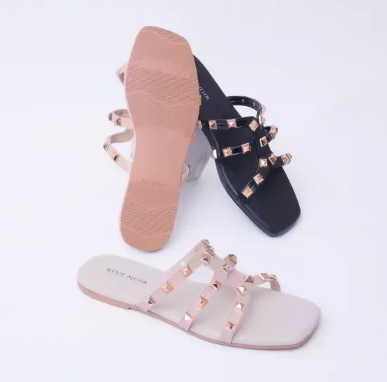 Jual REVE NOIR REVE NOIR Grizelle Sandal Teplek Wanita Original 2025 ...