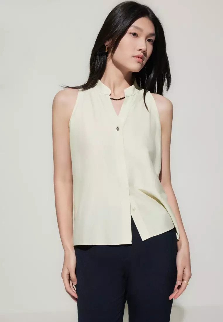 Buy G2000 G2000 Stand Collar Top With Hi-Low Fit Hem 2026 Online ...
