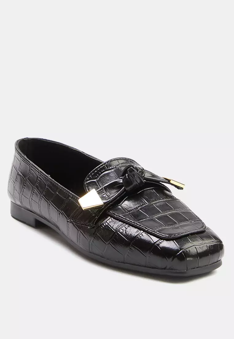 Buy Trendyol Square Toe Loafers 2026 Online | ZALORA Philippines