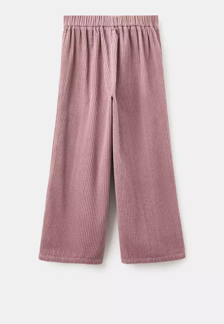 Buy MANGO KIDS Cotton Corduroy Trousers 2026 Online | ZALORA