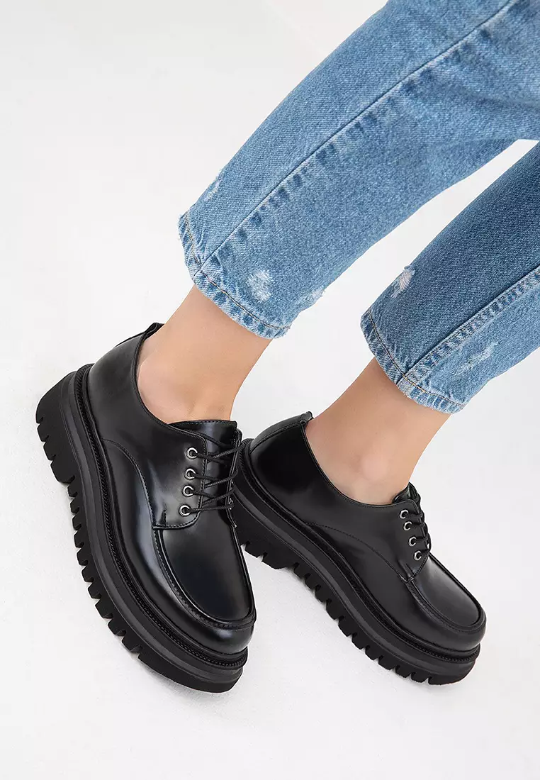 Jual Soho Oxford Platform Smart Casual Shoes Original 2025 | ZALORA ...