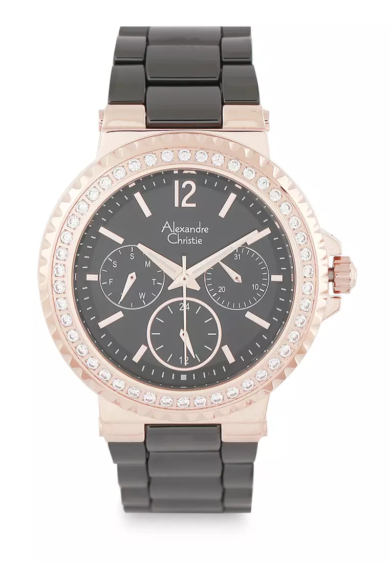 Jual Alexandre Christie Women AC 2337 BFBRGBADR Stainless steel ...