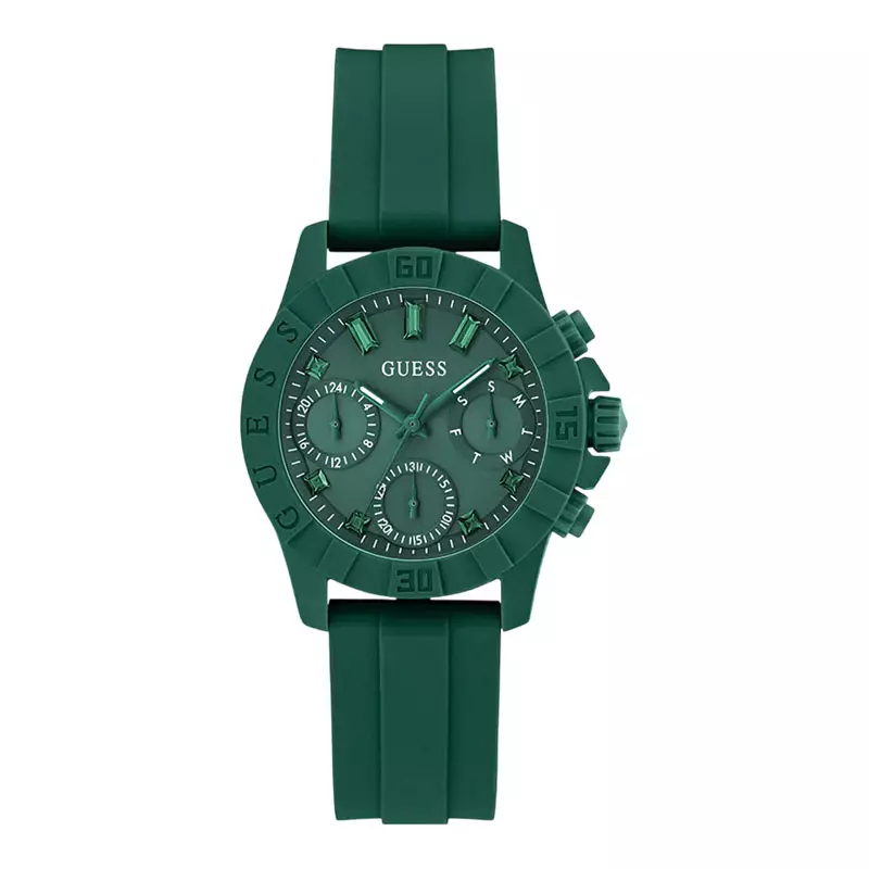 Jual Guess Jam Tangan Wanita Guess Sportstar GW0775L3 Ladies Green Dial ...