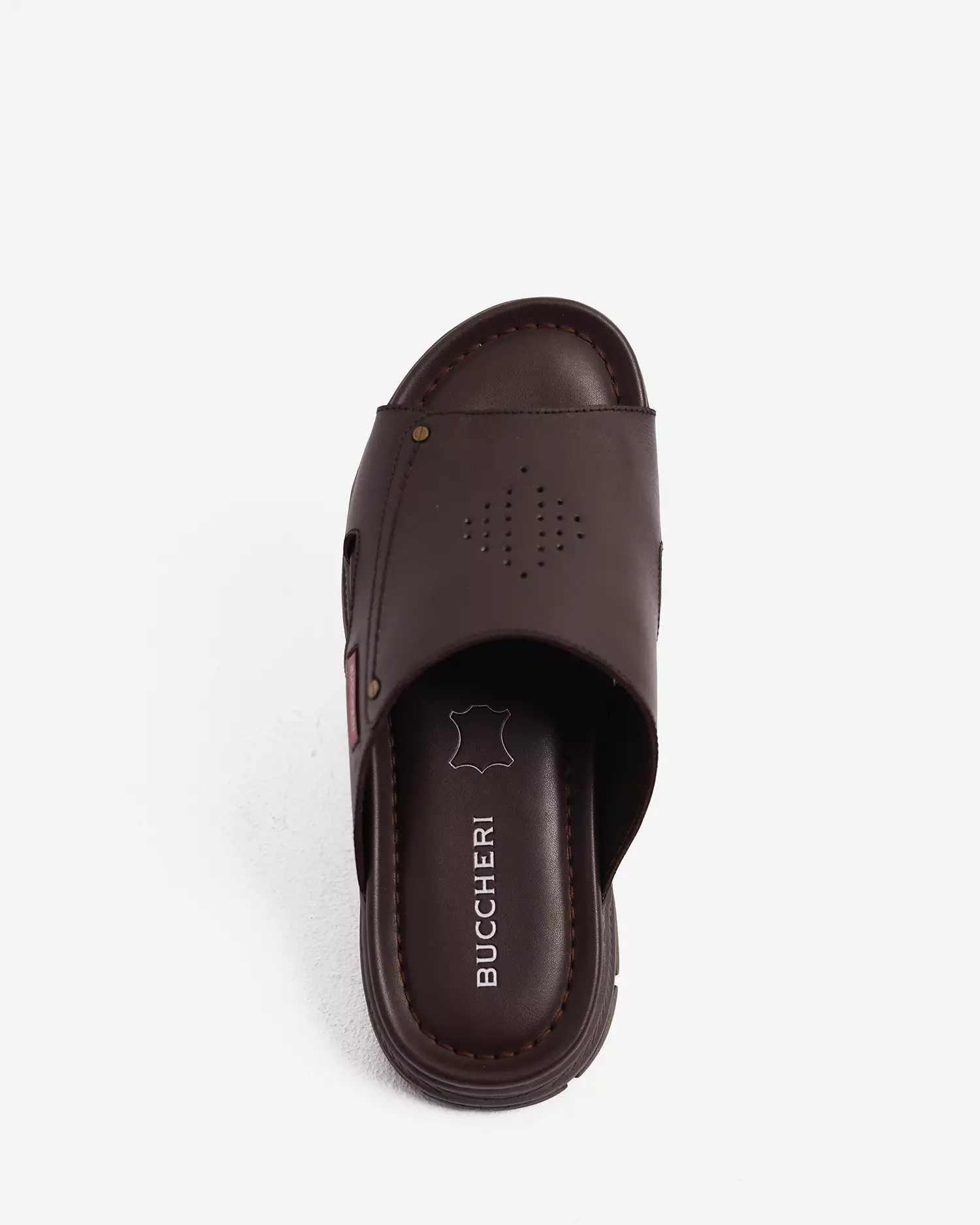 Jual Buccheri Buccheri Eudocia Sandal Men D Brown Original 2026 ...