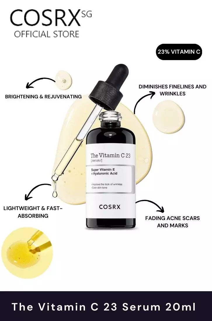 Buy Cosrx Cosrx Vitamin C 23% Serum 20g(Improve skin condition +Even skin tone) 2024 Online ...