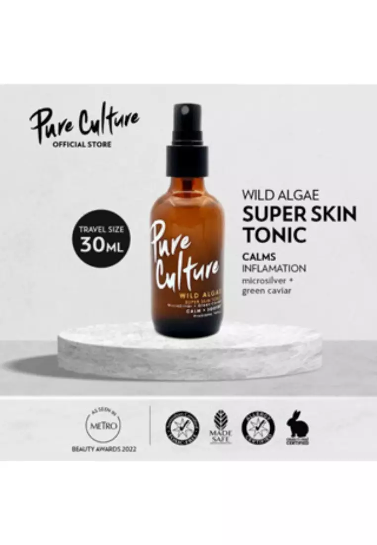 Buy Pure Culture Pure Culture Wild Algae Super Skin Tonic 30ML | Toner ...