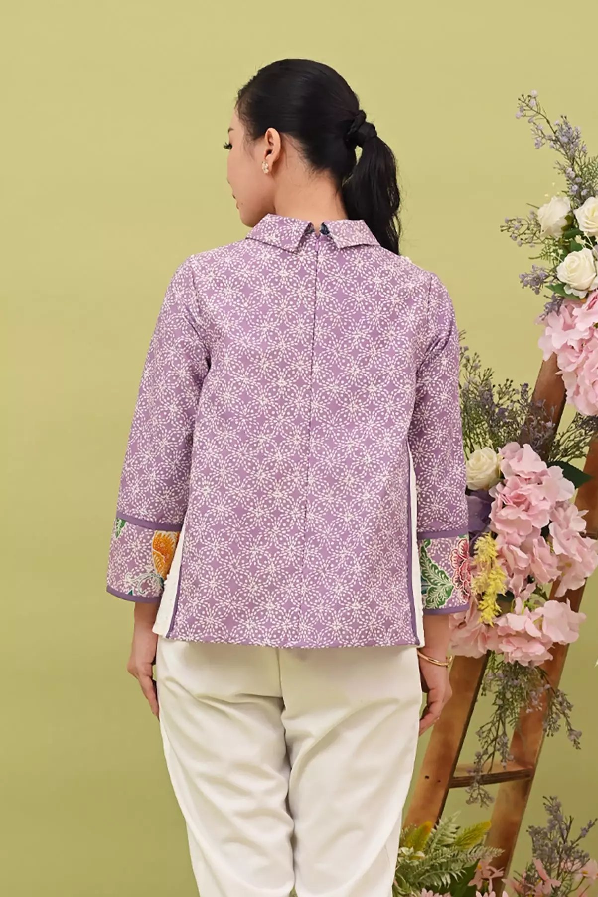 Jual Nona Rara Batik NONA RARA - Vivara Encim T3791, Blouse Batik ...