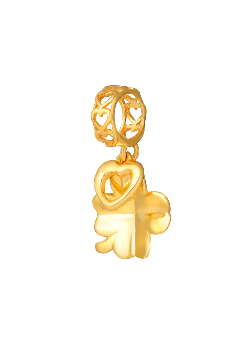 Buy TOMEI TOMEI Flower Charm, Yellow Gold 916 2024 Online | ZALORA ...