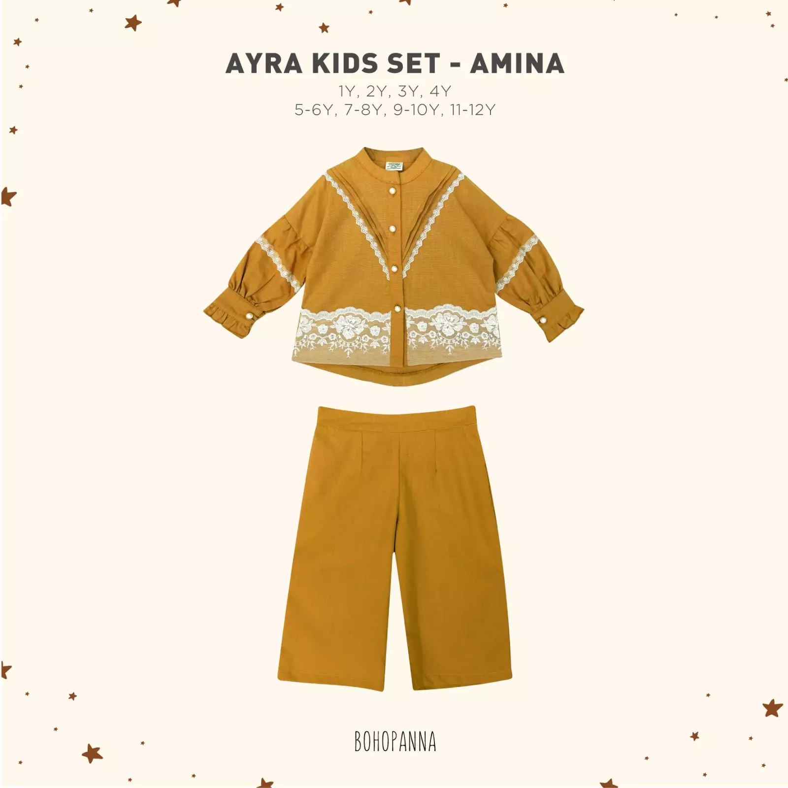 Jual Bohopanna BOHOPANNA - RAYA COLLECTION - AYRA KIDS SET - SETELAN MUSLIM ANAK Original 2025 ...