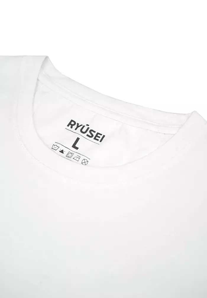 Jual Ryusei Ryusei Tshirt Fukami White Original 2026 | ZALORA Indonesia