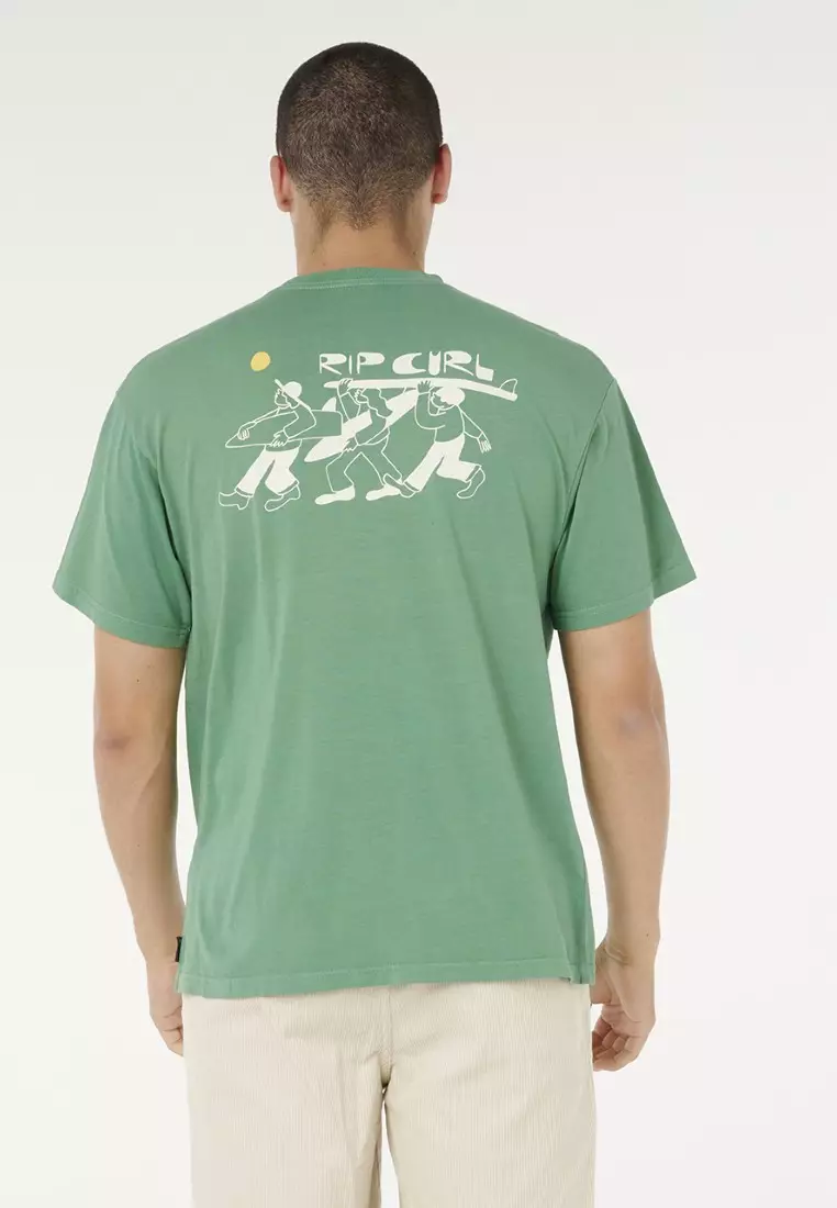 Buy Rip Curl Men Aots - Ty Williams Dudes Tee 0UWMTE-LEAF GREEN 2026 ...