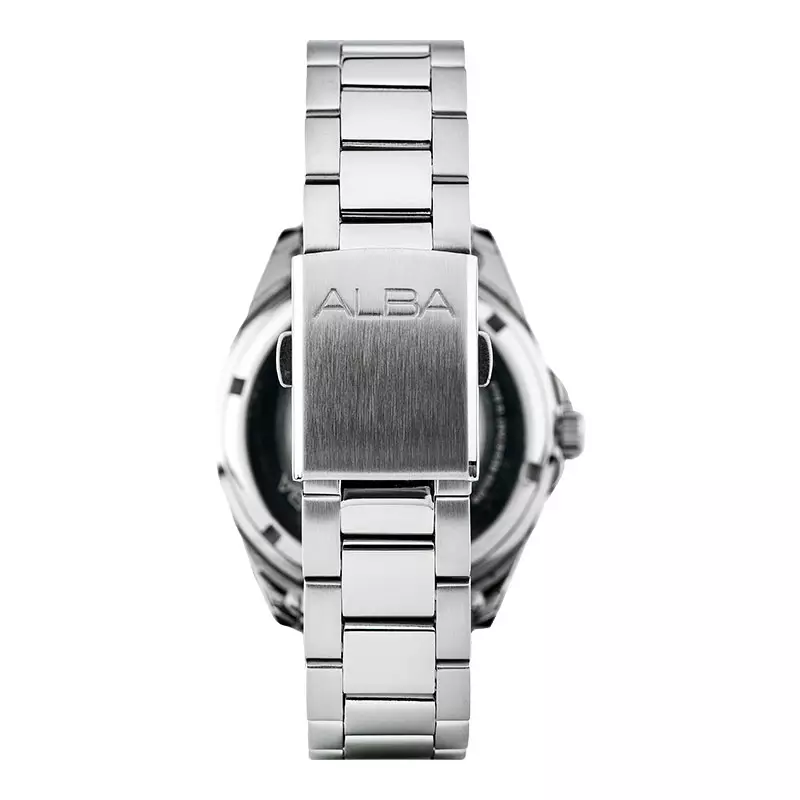 Jual Alba Jam Tangan Pria Alba Mechanical AL4395X1 Men Silver White ...