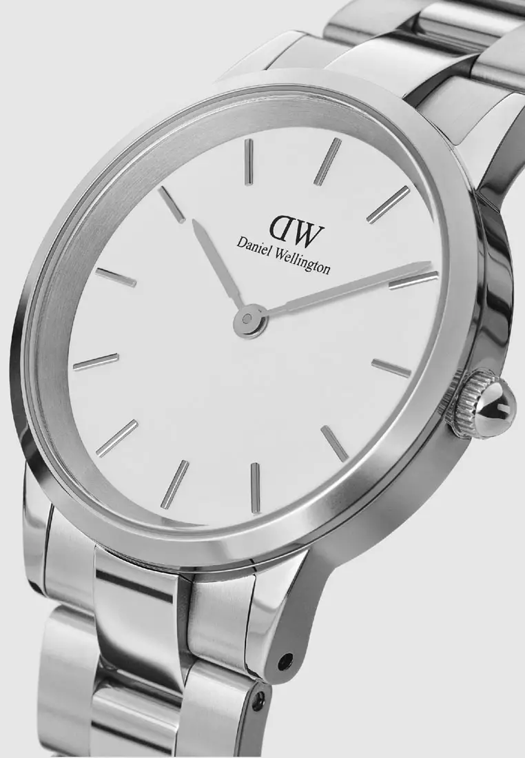 Jual Daniel Wellington Iconic Link 36mm Sliver Watch White dial Link strap jam tangan lelaki jam ...