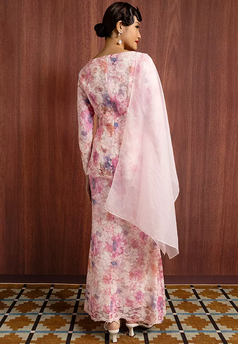 Buy Zalia ELIANA BEADED KURUNG MODERN SET 2026 Online | ZALORA Philippines