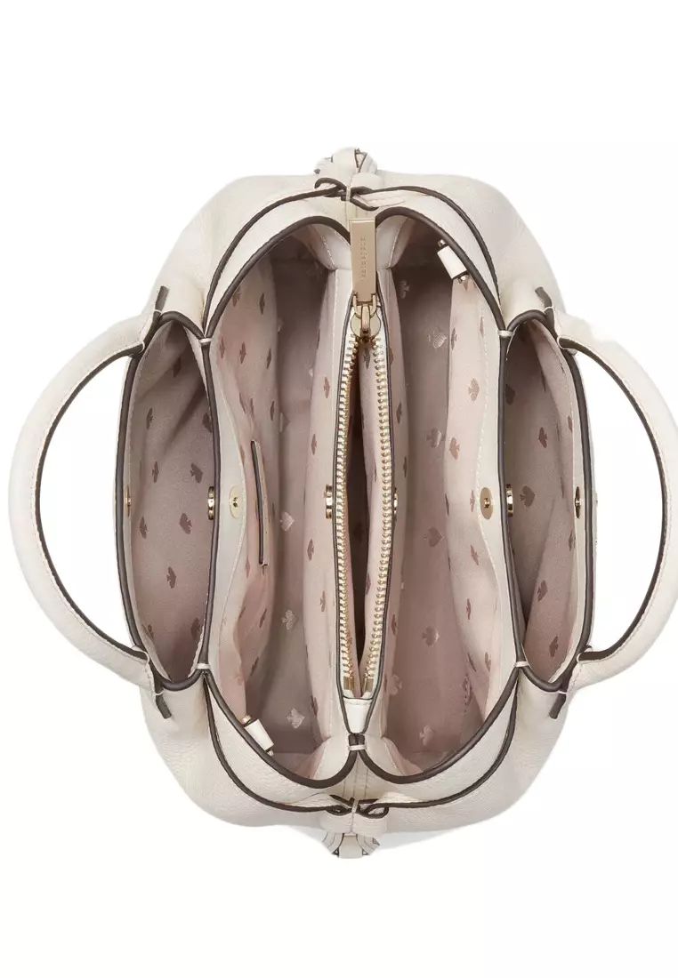 Buy Kate Spade Dumpling Small Satchel - White 2025 Online | ZALORA