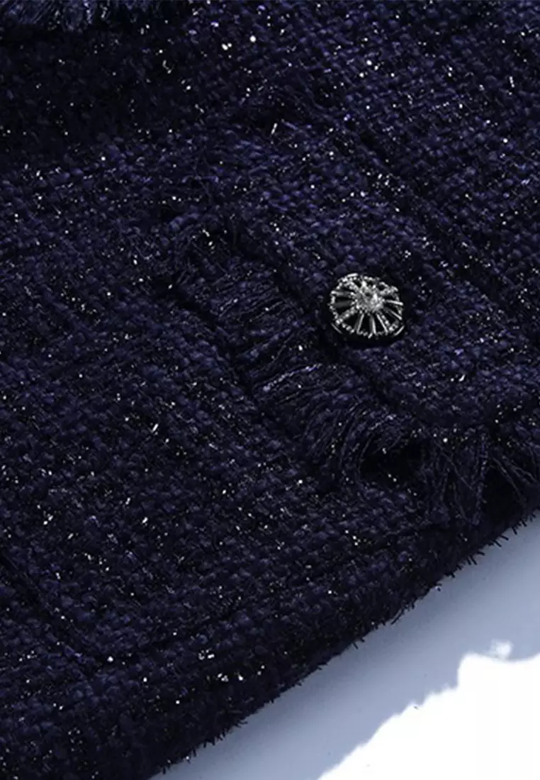 Buy Twenty Eight Shoes Tweed Bow Slim Cut Dress HZ1300 2025 Online | ZALORA