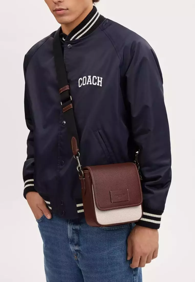 Jual Coach Coach Lucas Crossbody Antique Nickel Natural Multi Original ...