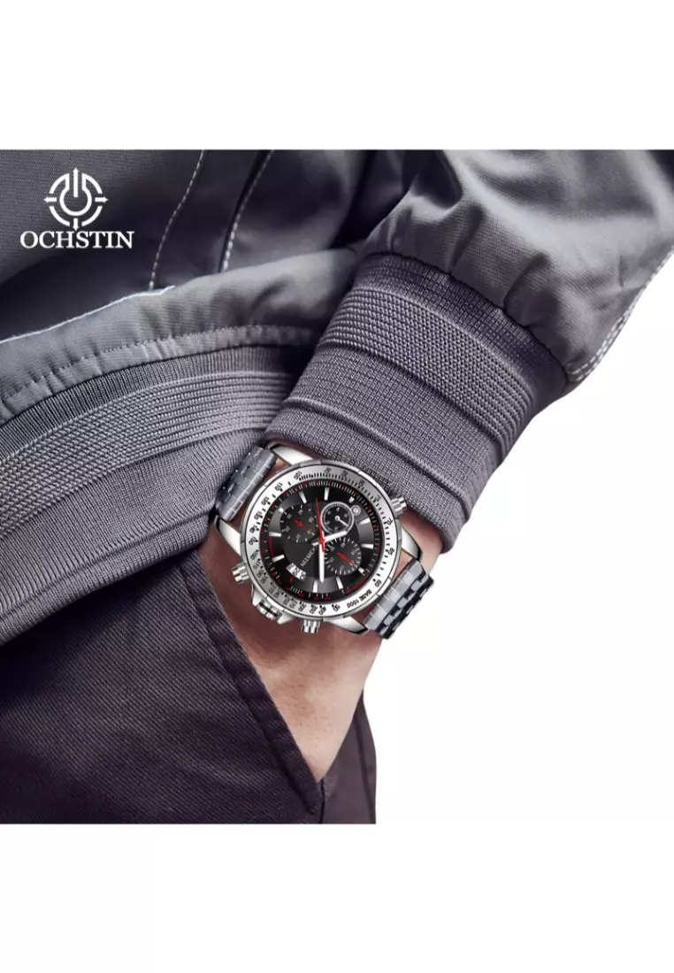 Buy OPCHIC Swiss Multi-Function Steel Strap Watch Online | ZALORA Malaysia