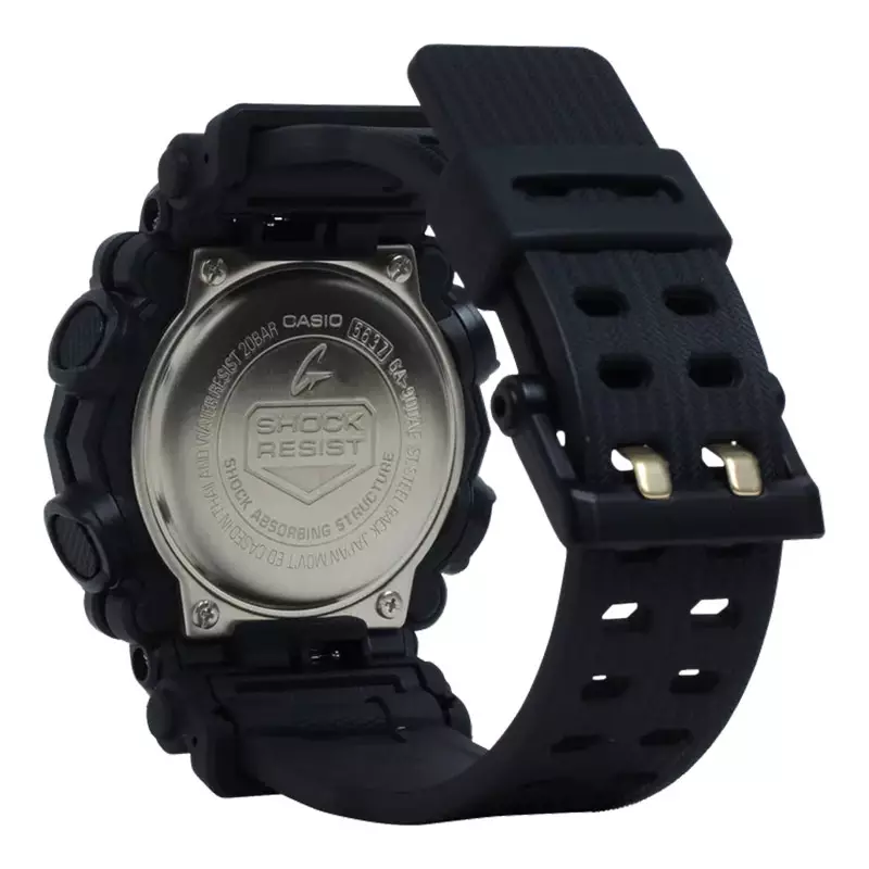 Jual CASIO Jam Tangan Pria Casio G-Shock GA-900AG-1ADR Garish Gold ...