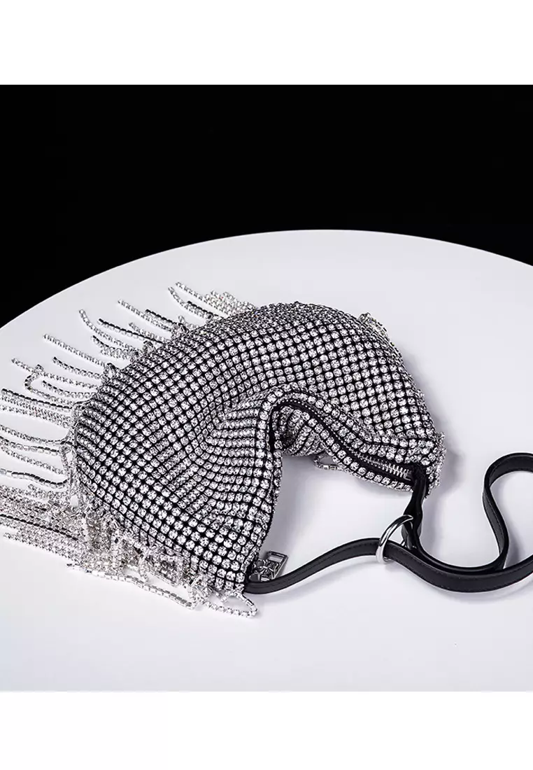 Buy XAFITI Tasseled Rhinestone Armpit Pockets 2024 Online | ZALORA ...