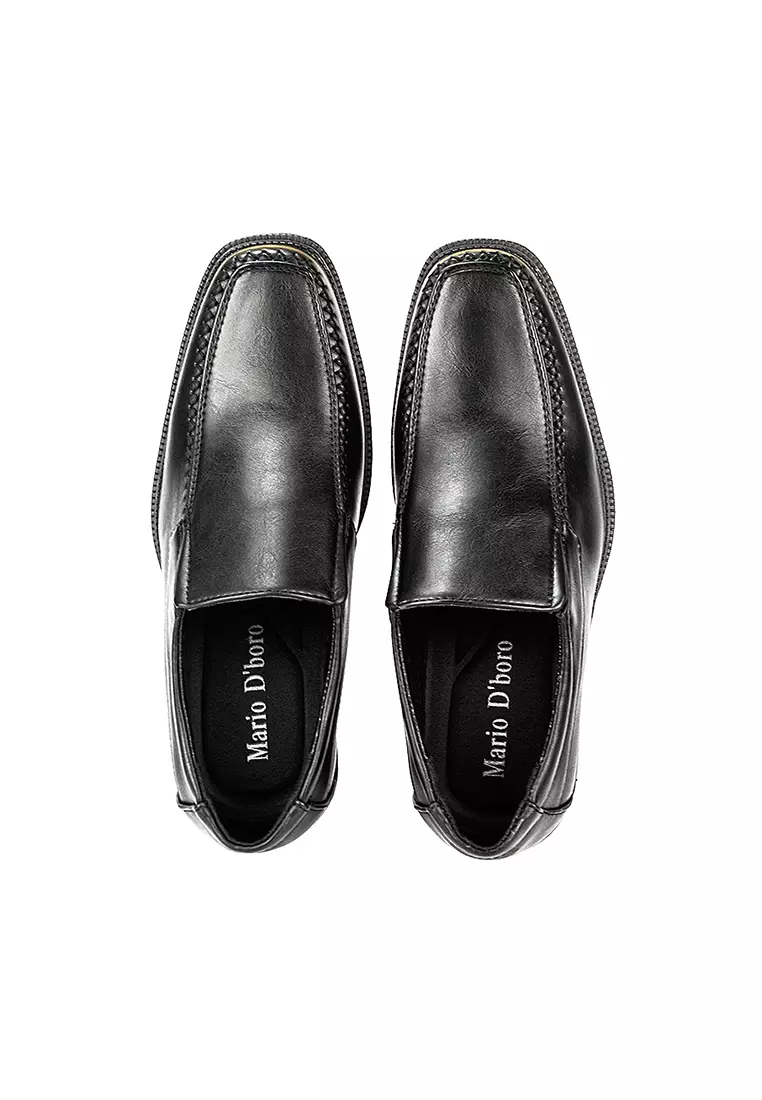 Buy Mario D' boro Runway Men's Formal Slip On Shoes MW 23996 Black C38 ...