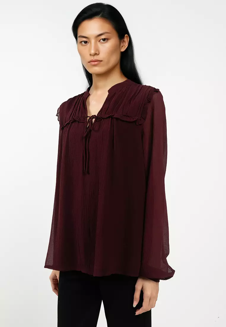 Buy Vero Moda Linea Top Online | ZALORA Malaysia