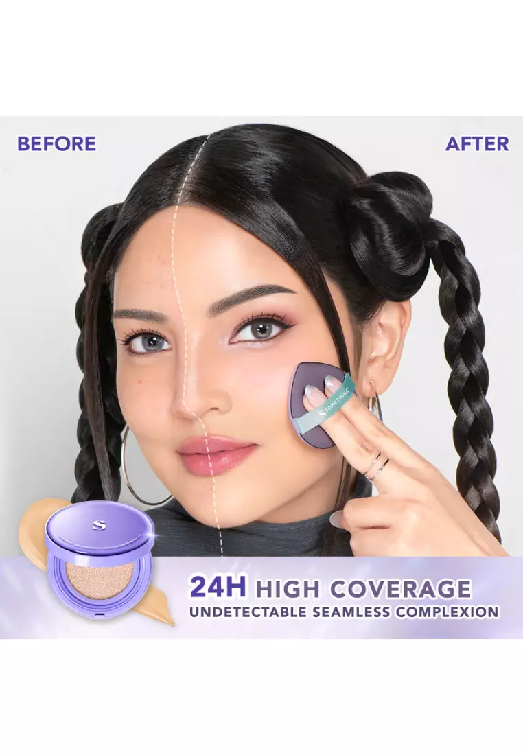 Buy Somethinc Coverblur Pro Filter Breathable Cushion SPF 40 PA++++ - C01.5 Butter Online ...