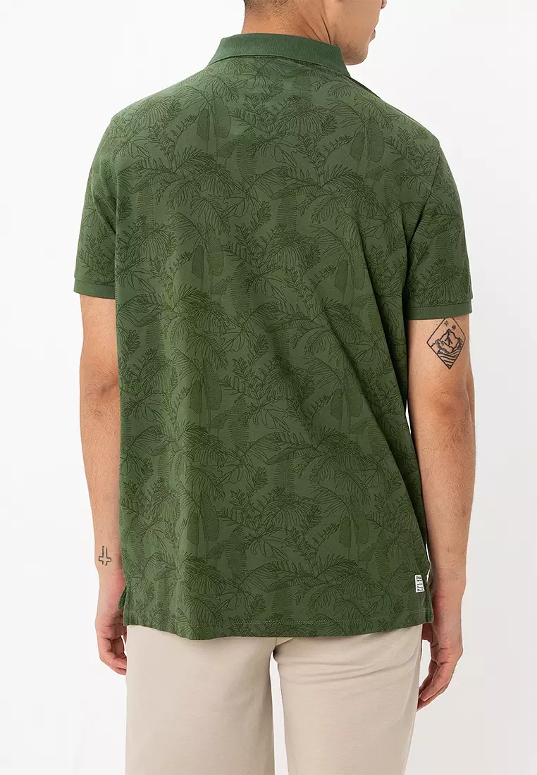 Buy US POLO ASSN Short Sleeves Pattern Polo Shirt 2025 Online | ZALORA ...