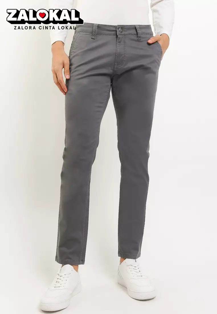 Jual Cardinal Cj Chinos Casual Officer Original 2025 | ZALORA Indonesia